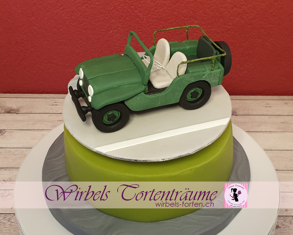Jeeptorte für monika - Herzlich willkommen bei Wirbels Tortenträume,